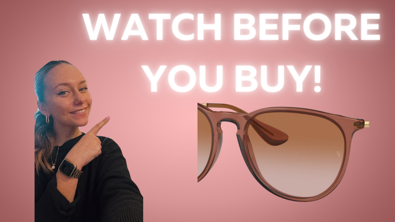 Watch Erika Ray bans - best every day sunglasses on Amazon Live