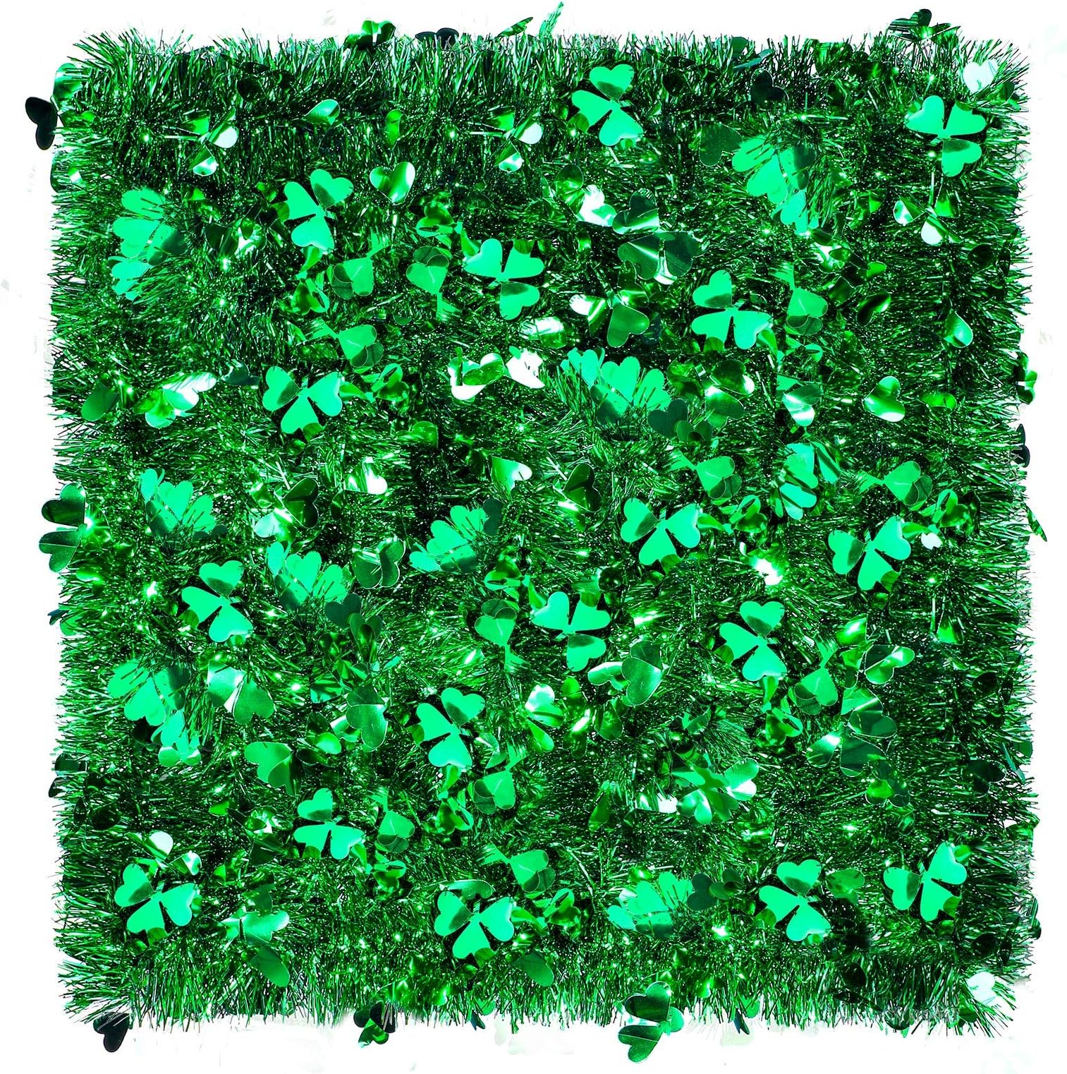 Amazon.com: 5Pcs 33 Ft St. Patricks Day Tinsel Garland Metallic ...