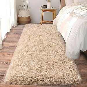 Amazon.com: Ailyei Soft Runner Rugs for Bedroom Hallways, 2 Packs 2x6 ...