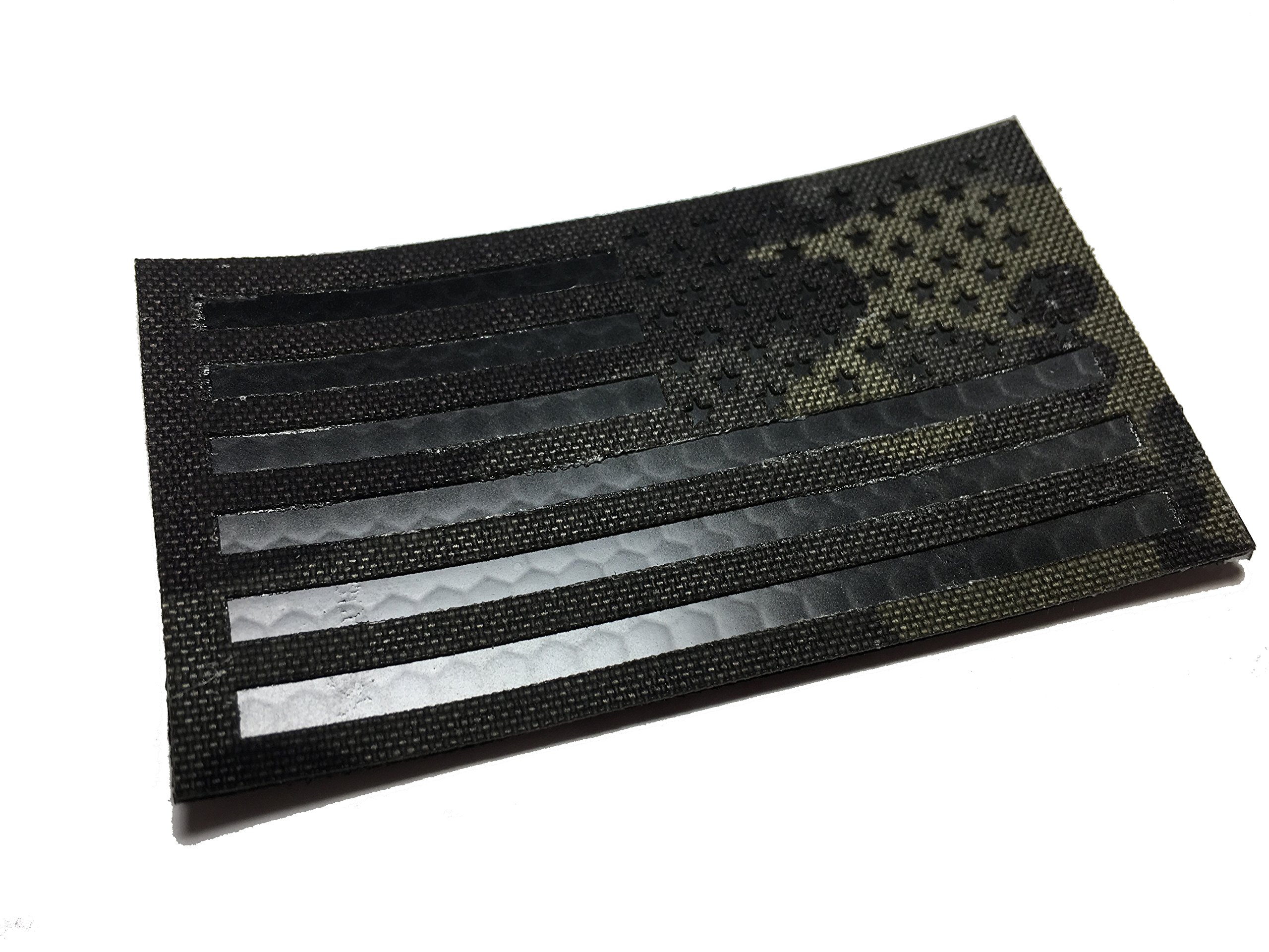 Amazon.com: Reversed 3.5x2 Inch Infrared Multicam Black Ir Reflective ...