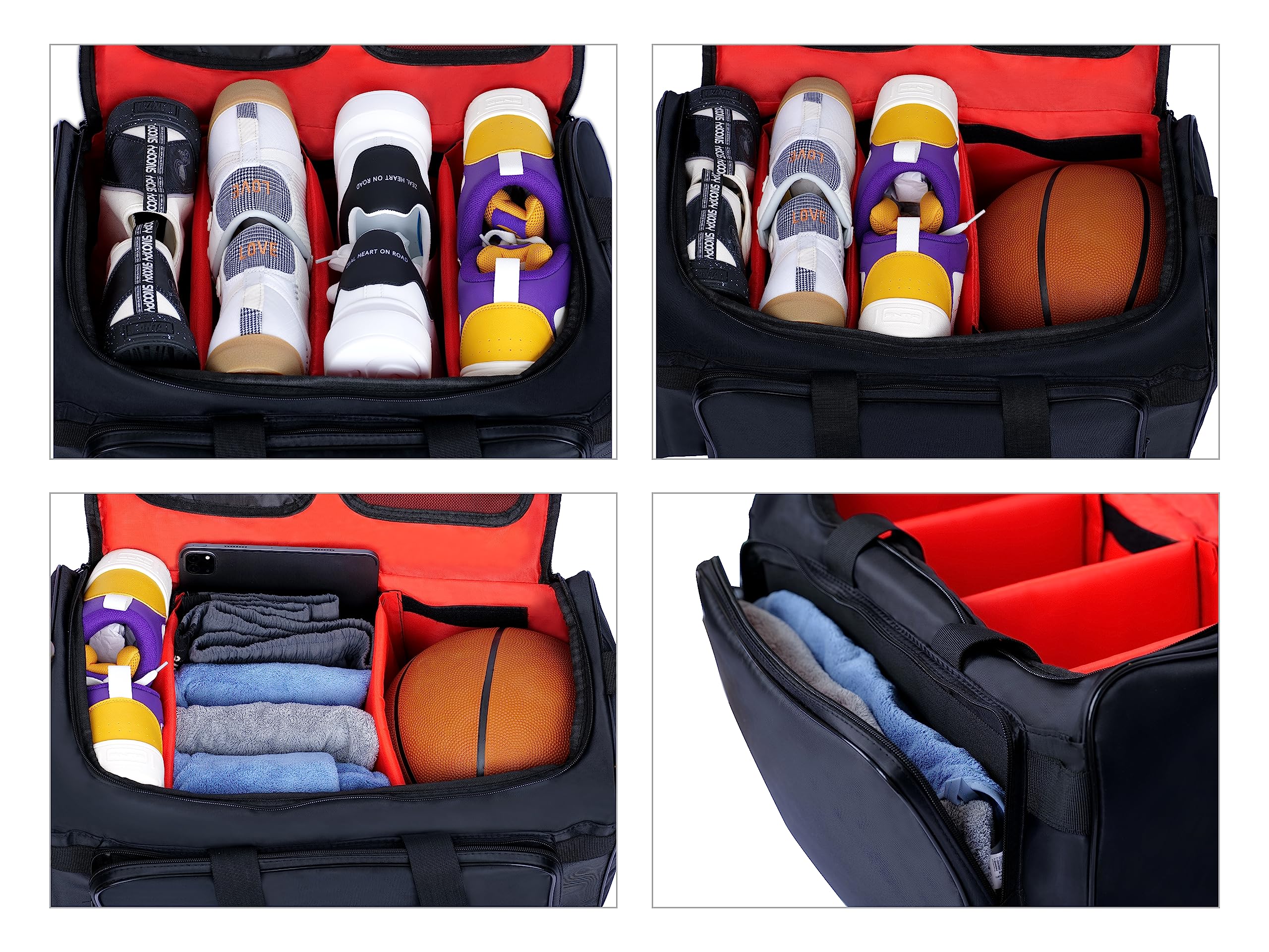 Travel Duffel Bags for Shoes,Clean Compartment Travel Shoe Bag for Men ...