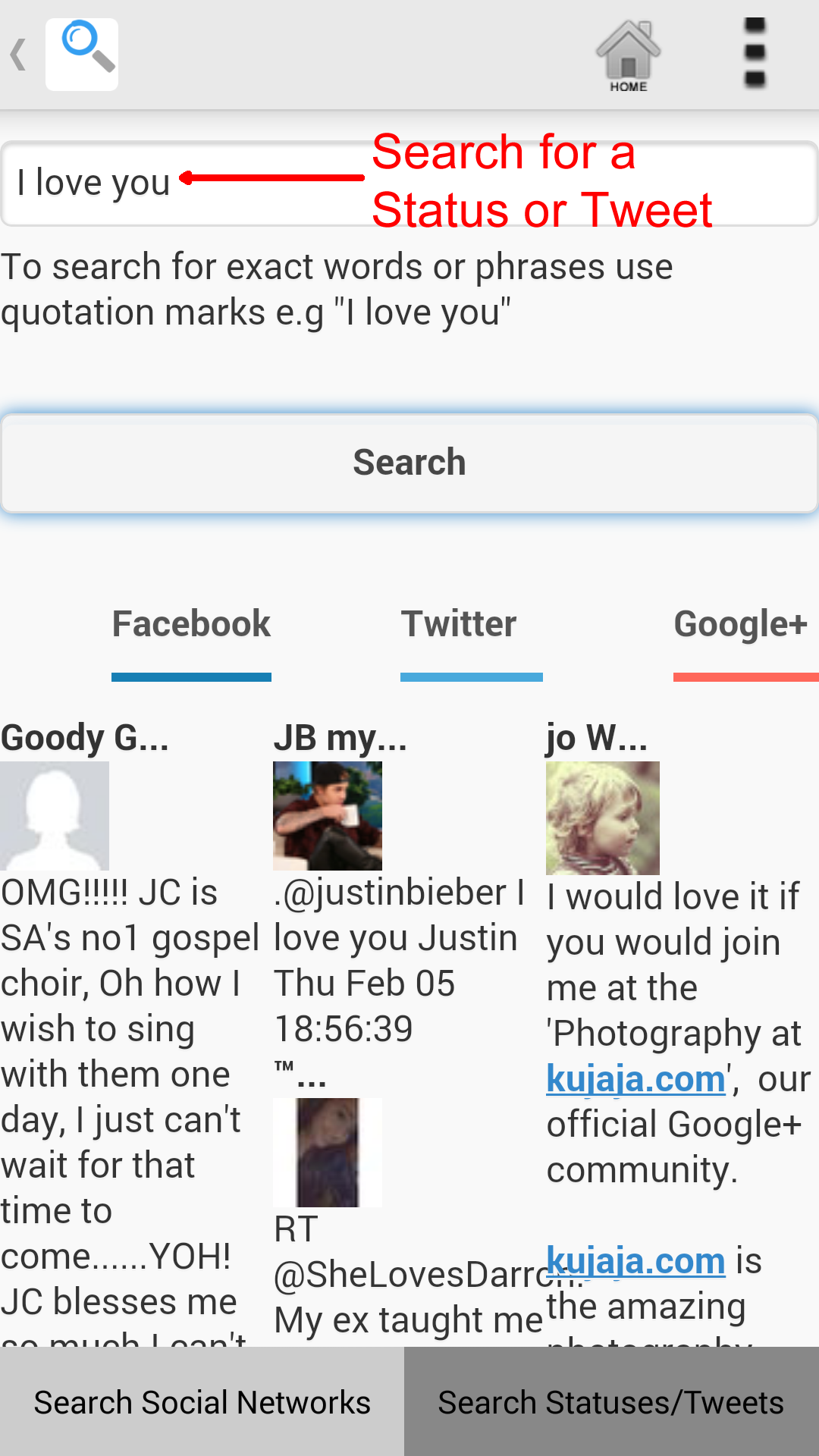 Social Search - People Finder - App on Amazon Appstore