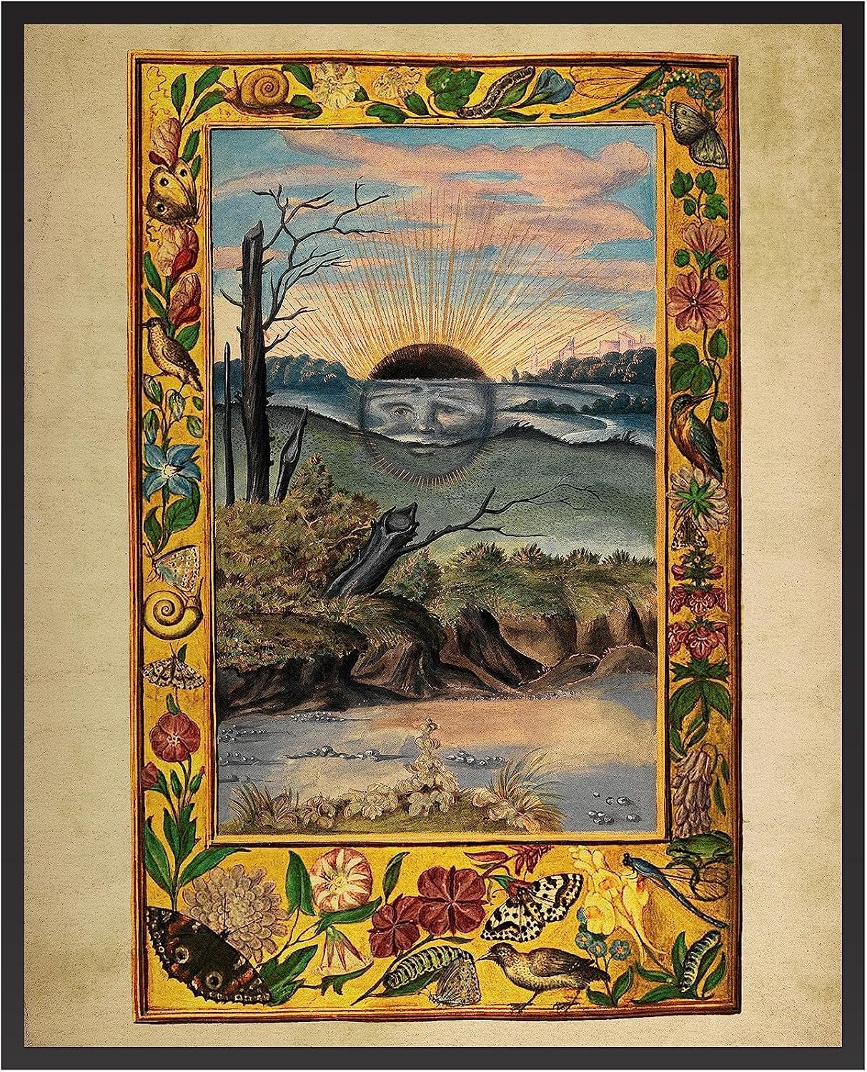 Amazon.com: Poster Master Vintage Splendor Solis Poster - Retro Black ...