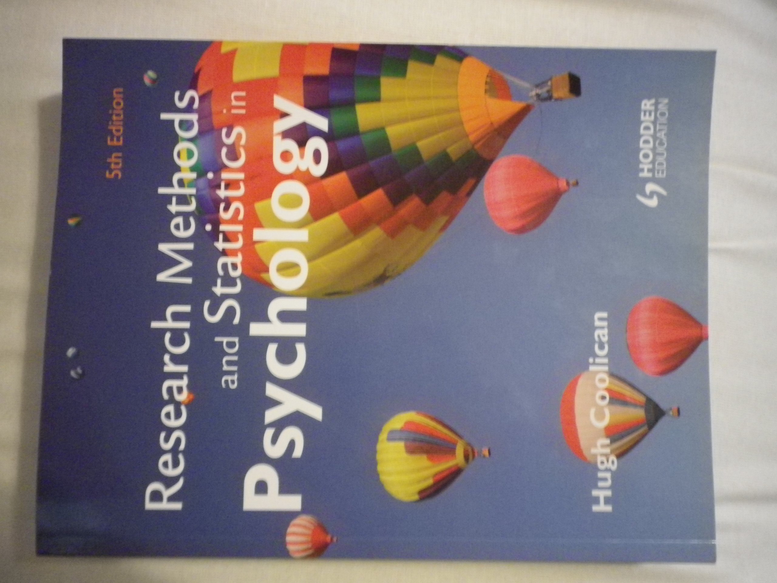 Research Methods and Statistics in Psychology: Amazon.co.uk: Coolican ...