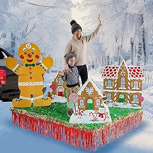 Amazon.com: Fun Express Gingerbread Parade Float Kit - 12 Pc : Patio ...