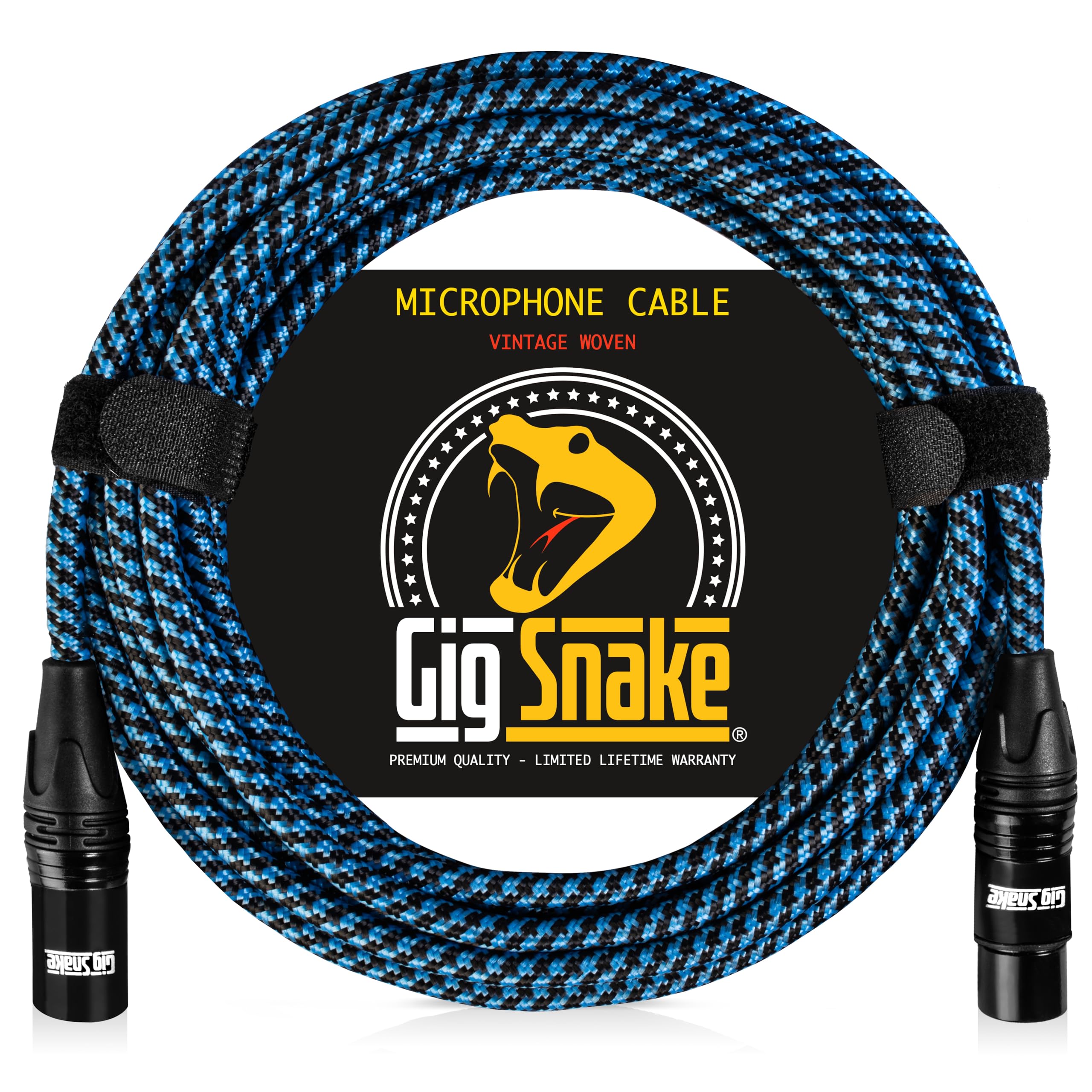 Amazon.com: Gig Snake Cable de micrófono de 15 pies - Cable de ...