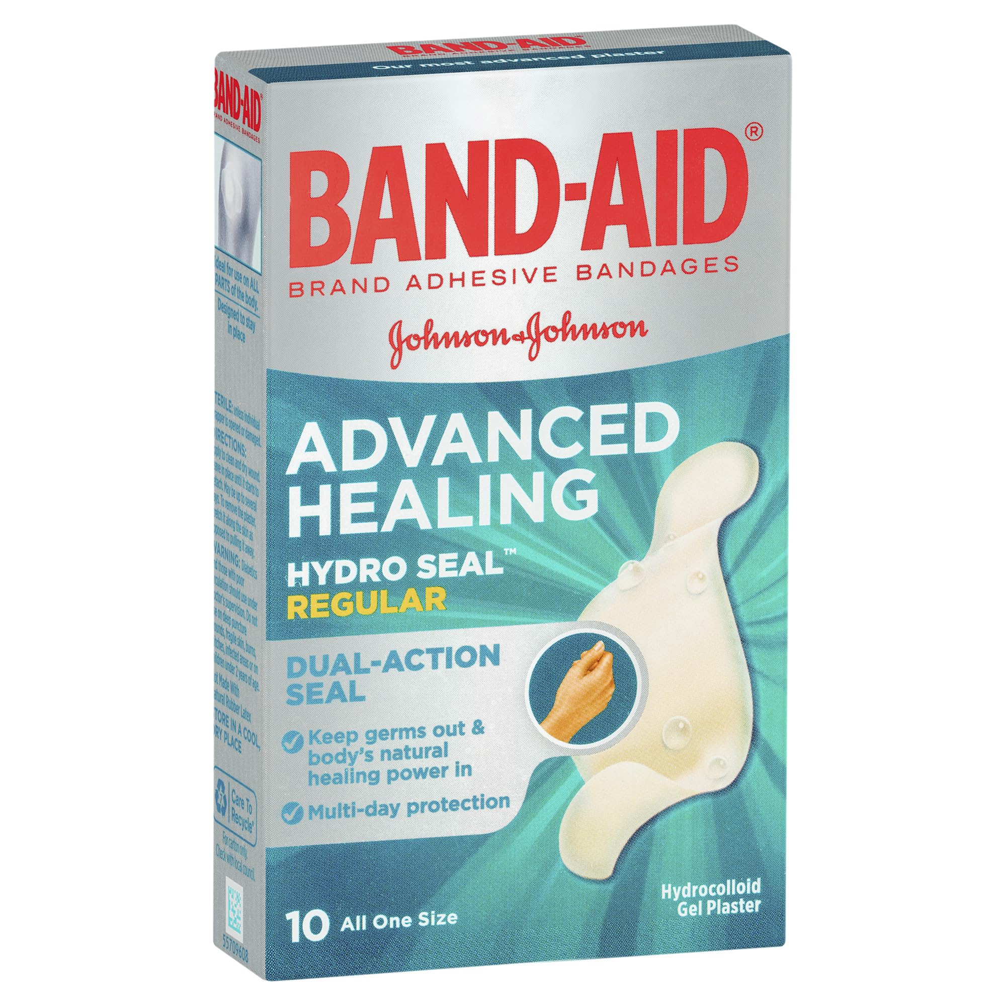 BAND-AID Advanced Healing Regular 10 : Amazon.com.au: Health, Household ...