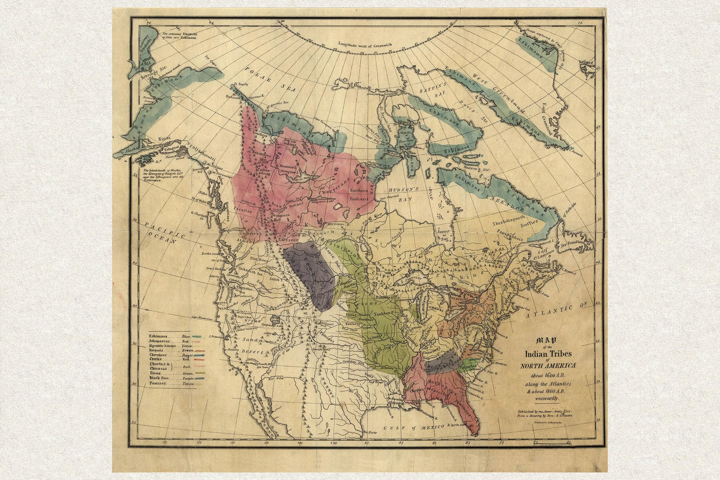 Mapas Antiguos De América Del Norte