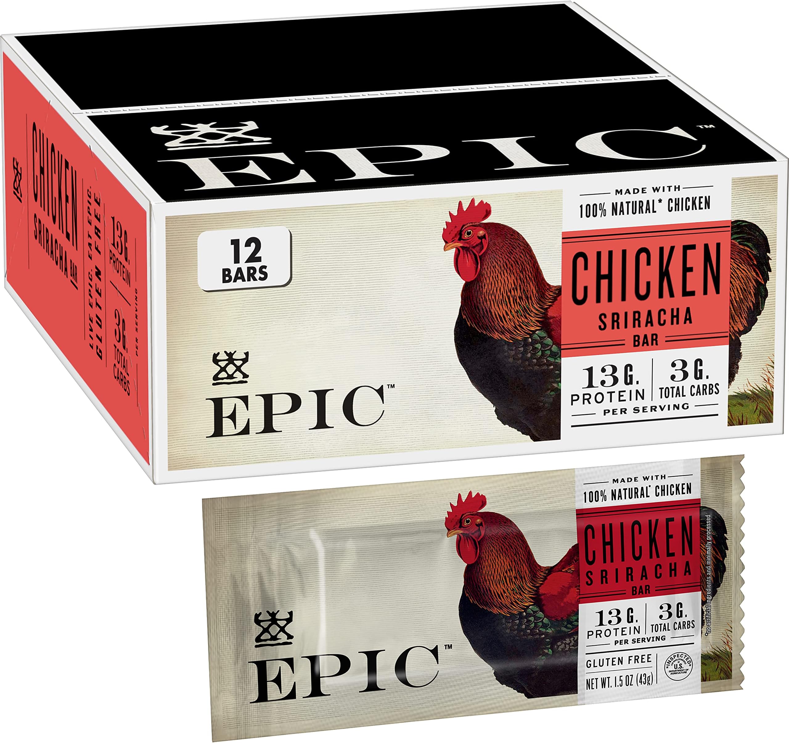 Amazon.com: Epic Provisions Venison Sea Salt & Pepper Bars 12 count ...