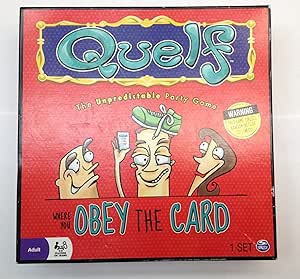 Amazon.com: Quelf Board Game with New Cards : Toys & Games