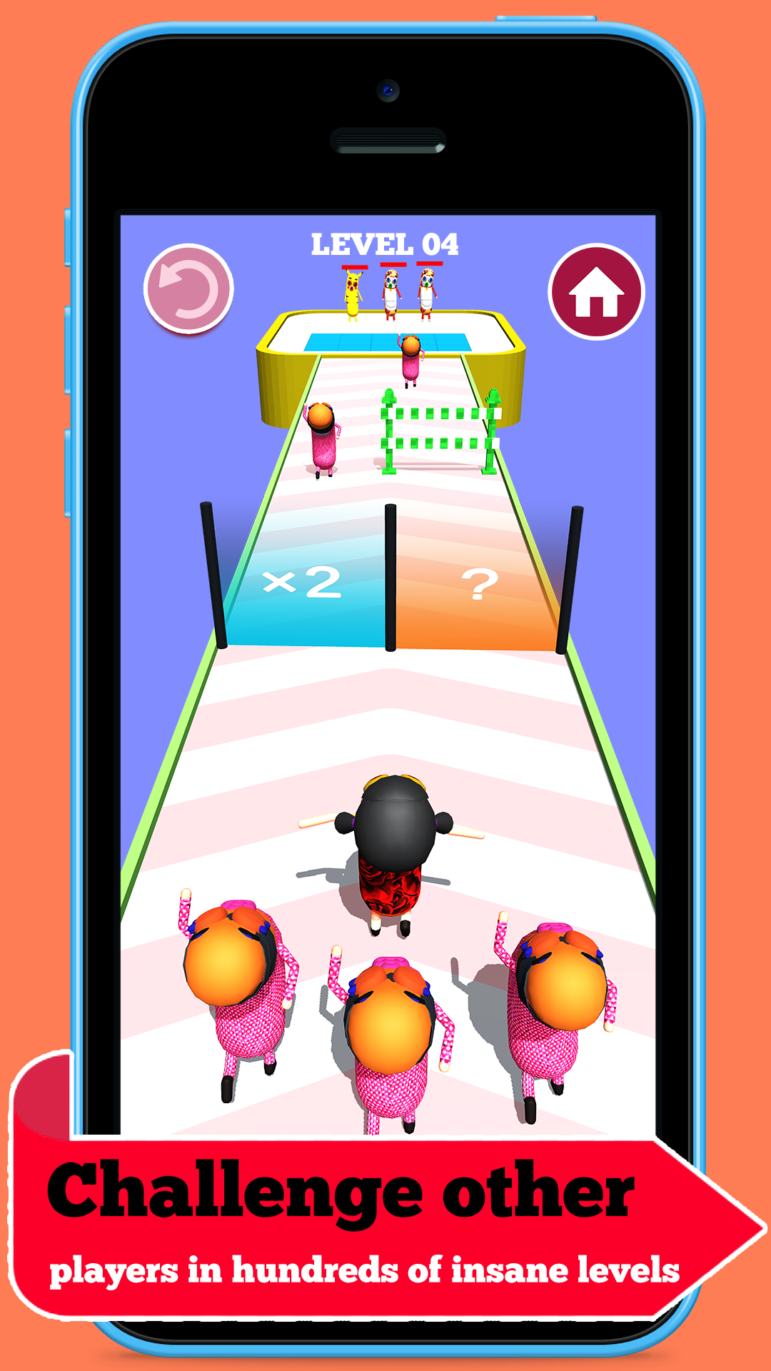 Monster Sausage Merge Master Run 3D Fusion Battle Fun Game-Amazonアプリストアのアプリ