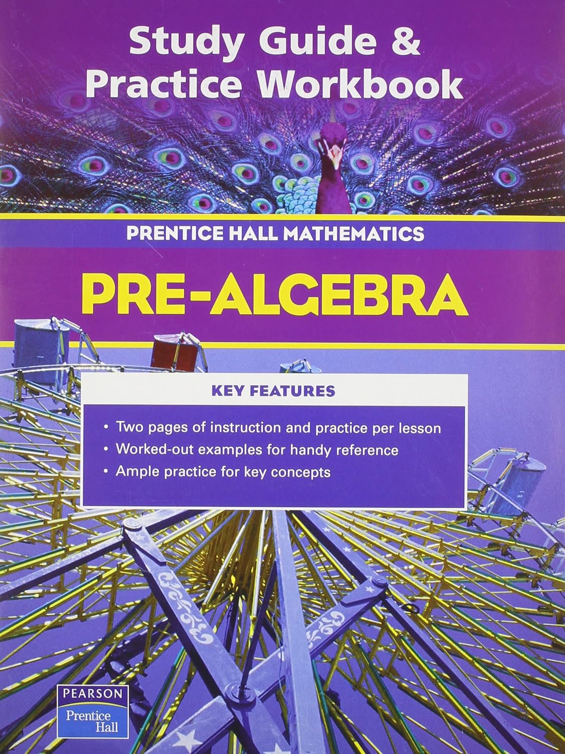 Study Guide & Practice Workbook: Pre-Algebra: Pearson Education ...