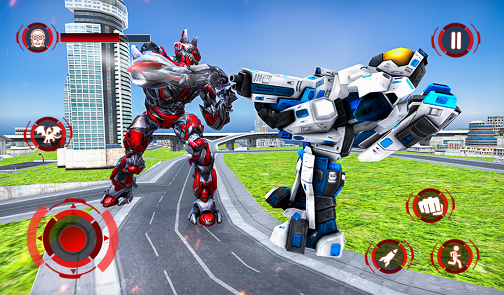 Flying Dragon Robot Fighting Car Transform Action Games 3D - App on the ...