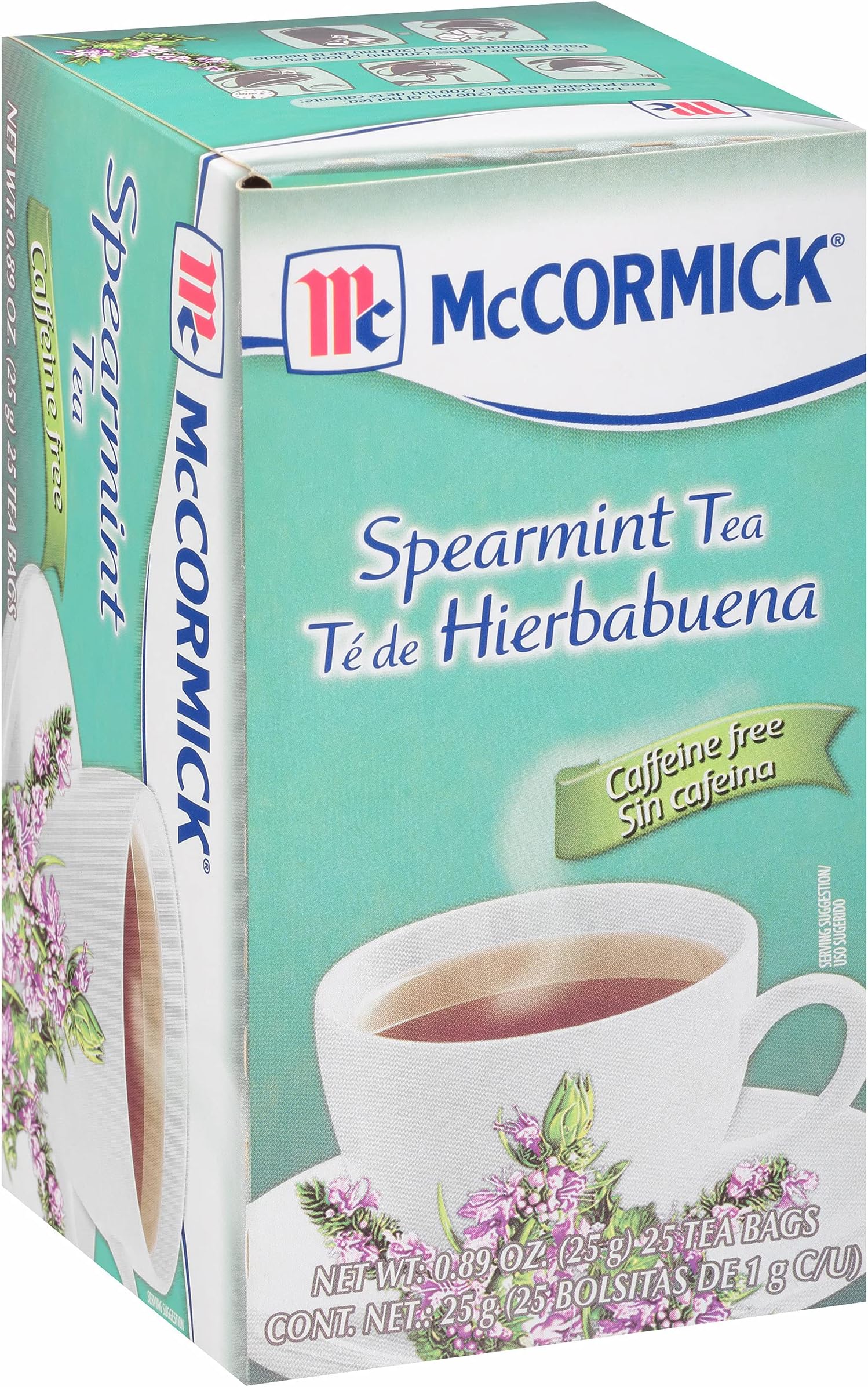 Amazon.com : Pukka Three Mint Tea Organic Peppermint Spearmint and ...