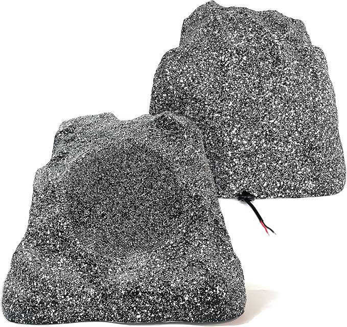 Amazon.com: STUDIOFINIX Outdoor Rock Speakers Waterproof, 400 Watt 6.5 ...
