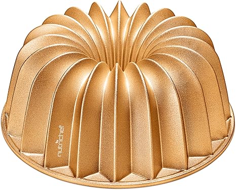 Amazon.com: NutriChef 9-Inch Cake Pan - Thick and Heavy Cast Aluminum ...