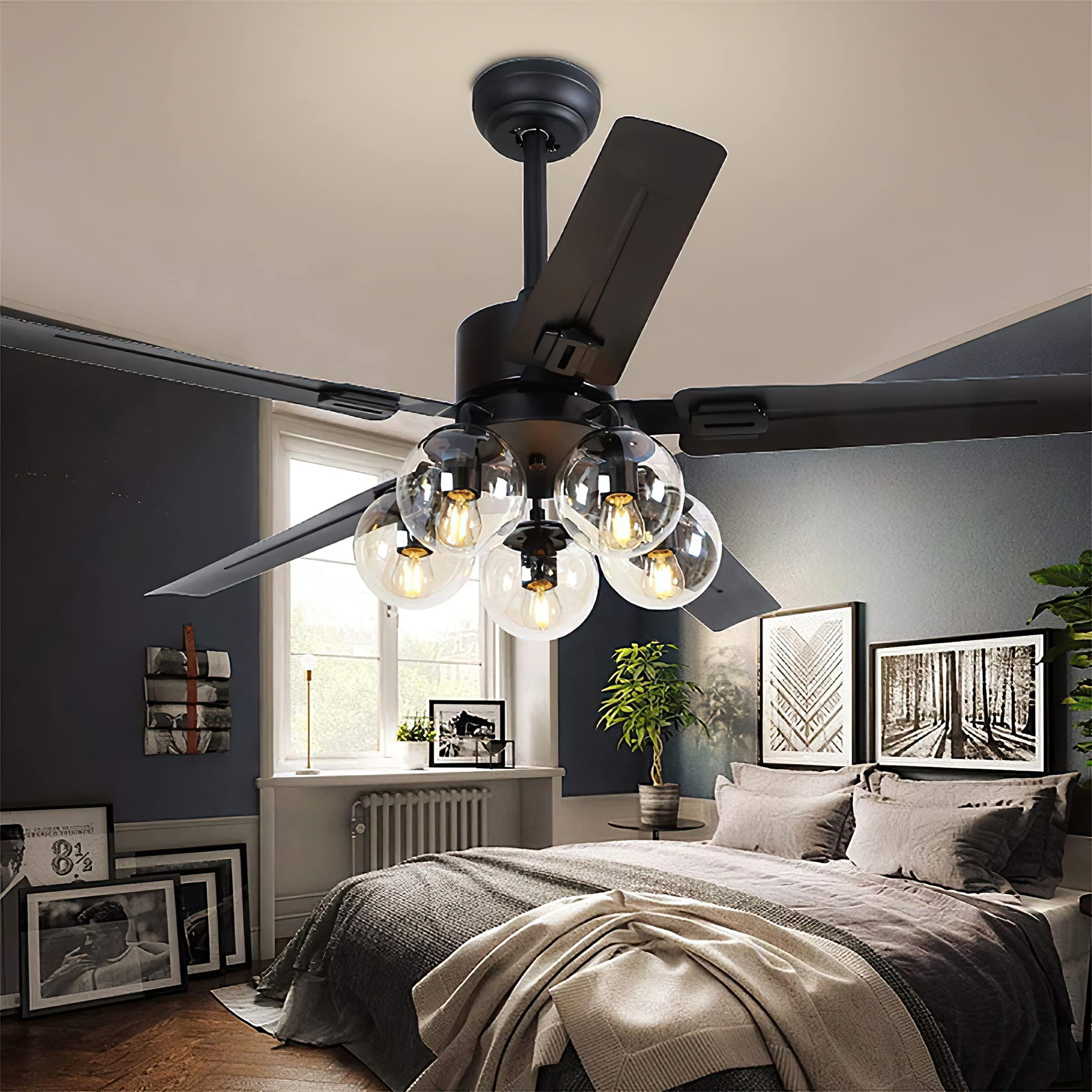 Decorative Wrought Iron Ceiling Fans Hunter Cast Iron Ceiling Fans