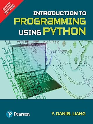 Introduction to Programming Using Python, 1/e : Y. Daniel, Liang: Amazon.in: Books