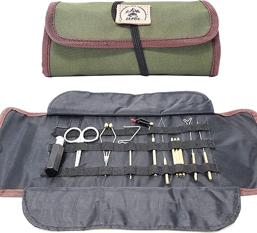 Amazon.com: Fly Tying Tool Kit with Pouch : Sports & Outdoors