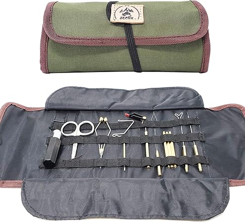 Amazon.com: Fly Tying Tool Kit with Pouch : Sports & Outdoors