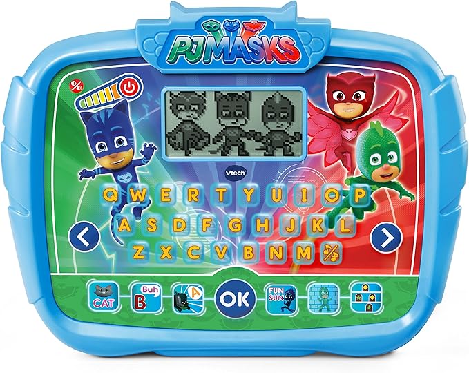 Amazon.com: VTech PJ Masks Time to Be A Hero Learning Tablet, Blue ...