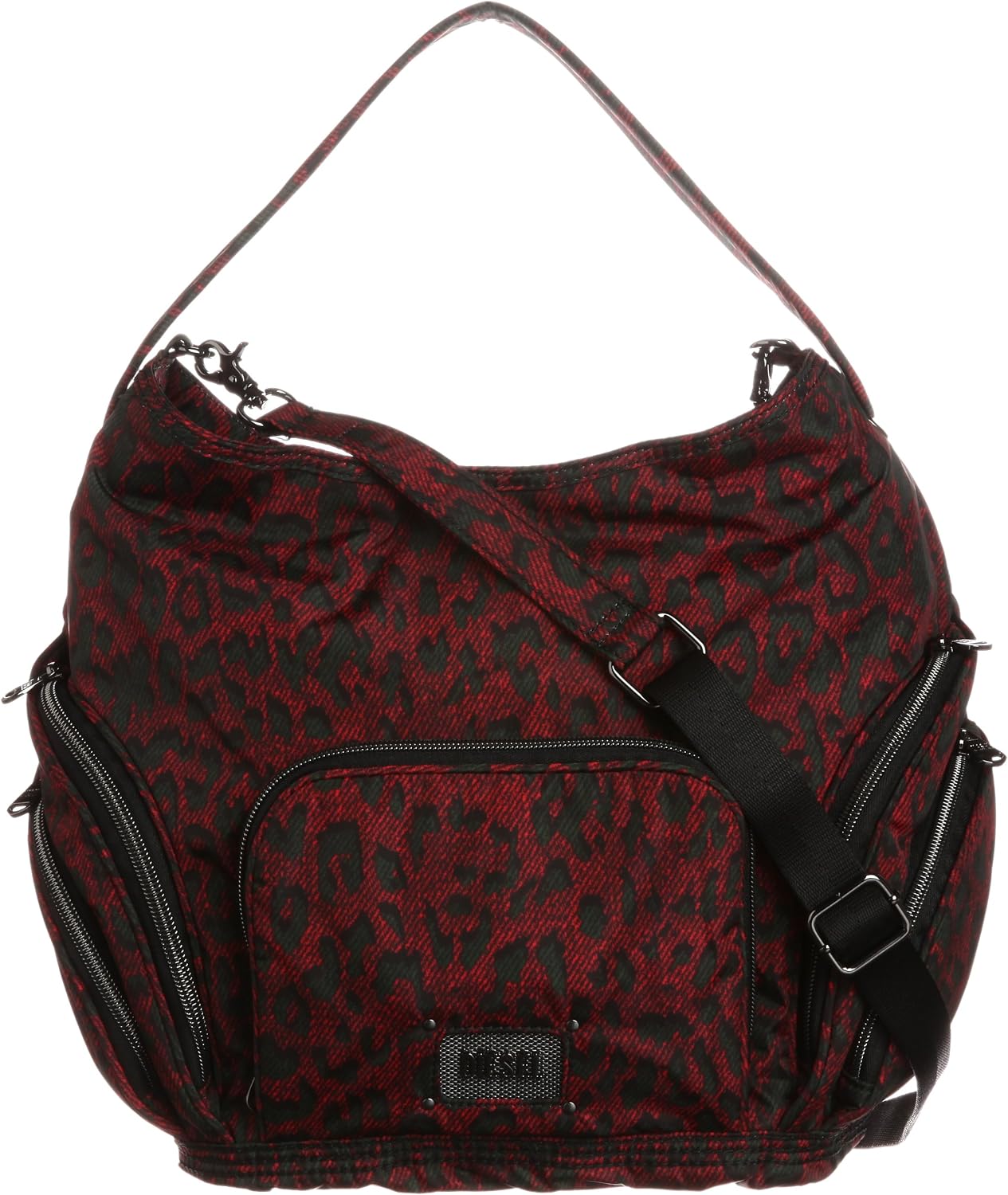 Diesel Womens ZIP'EM PRINT ADHORA Handbag Red Rot (true red/rosin H4988 ...