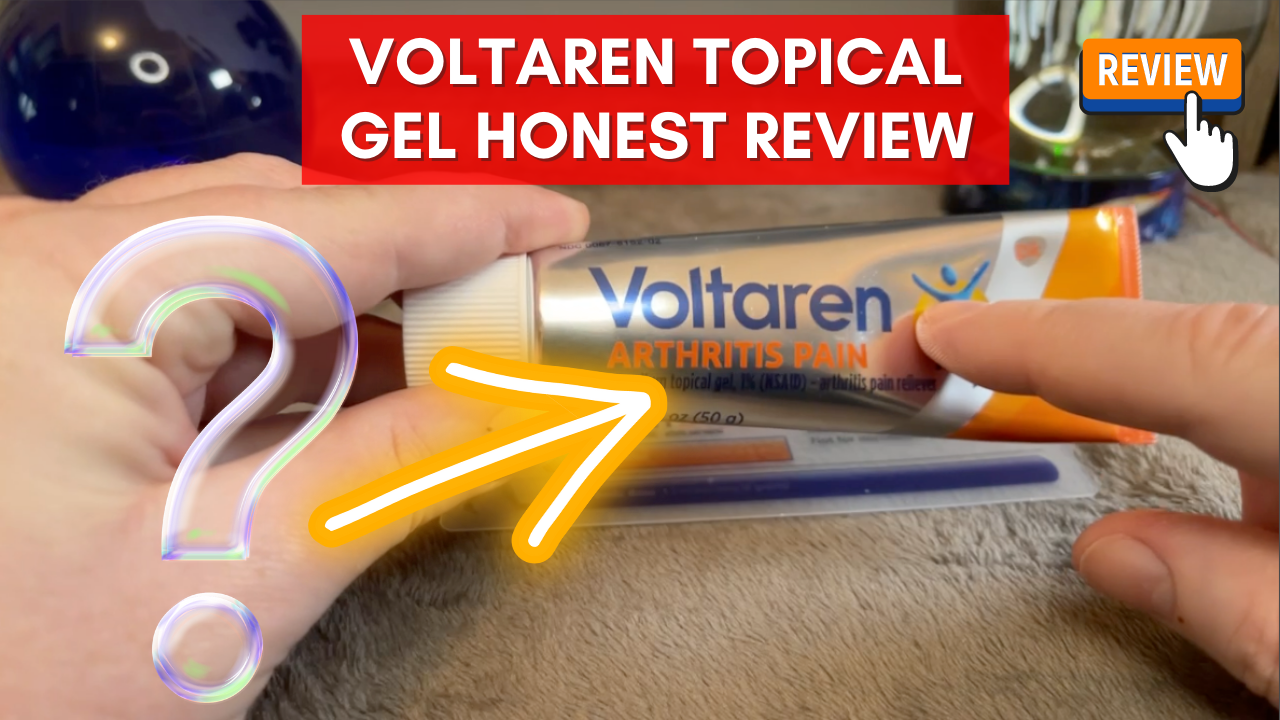 Watch Voltaren Topical Gel Honest Review on Amazon Live