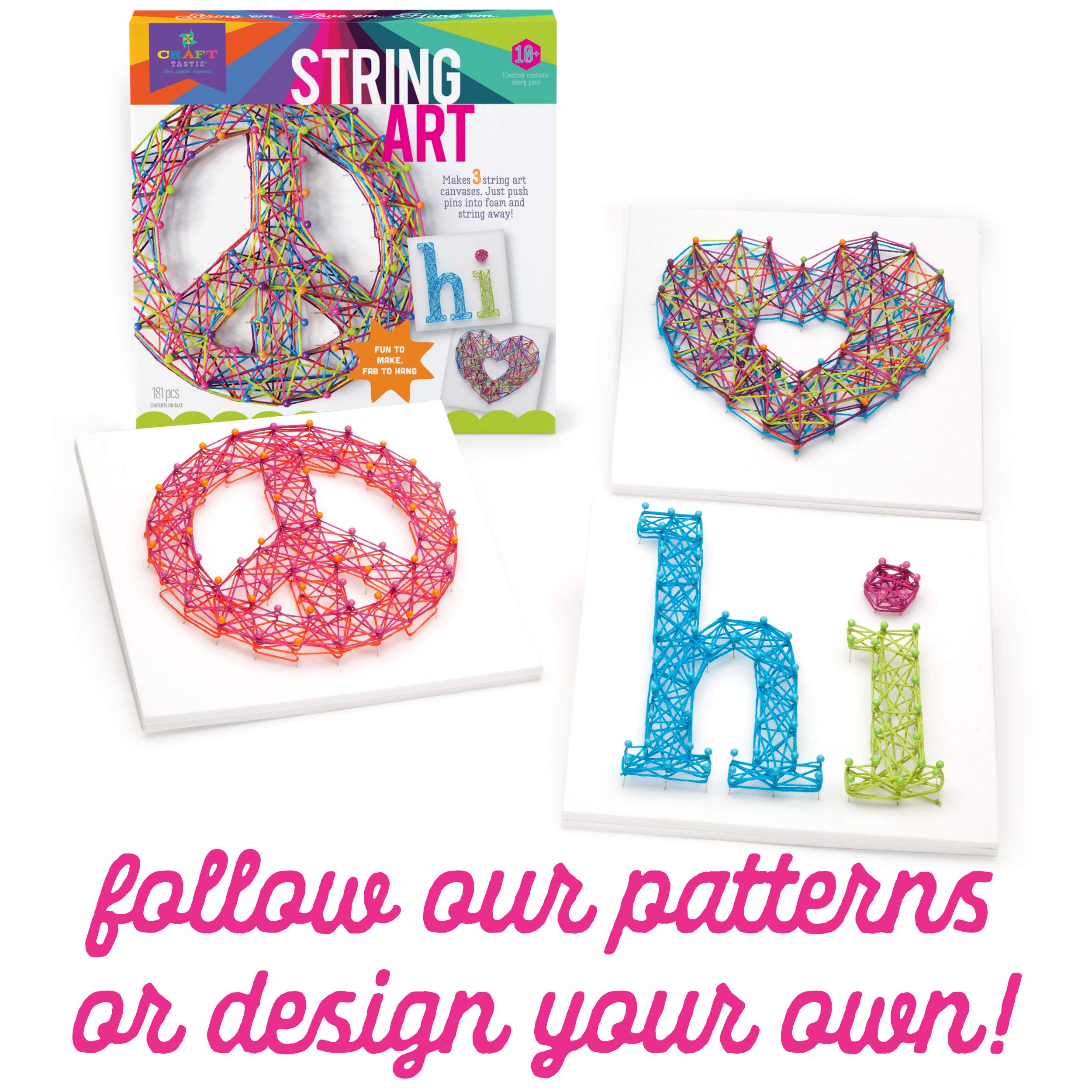 Craft-tastic DIY String Art – Award-Winning Craft Kit for Kids ...