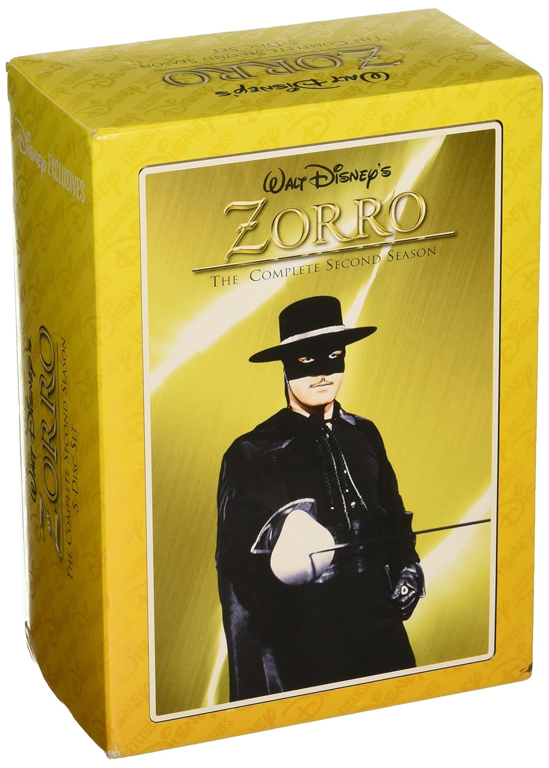 Amazon.com: Walt Disney's Zorro: The Complete Second Season (Colorized ...