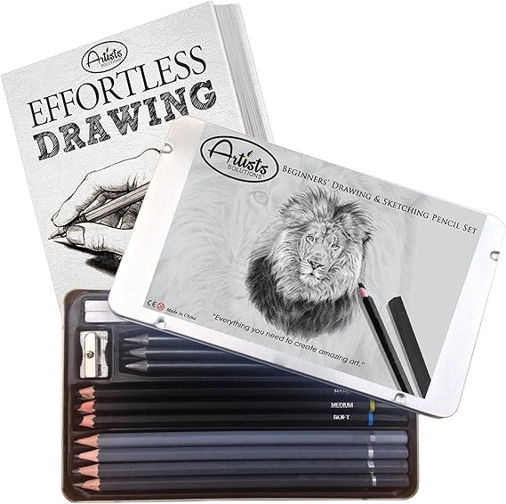 Amazon.com: Drawing and Sketching Set for Beginners - This Easy-to ...