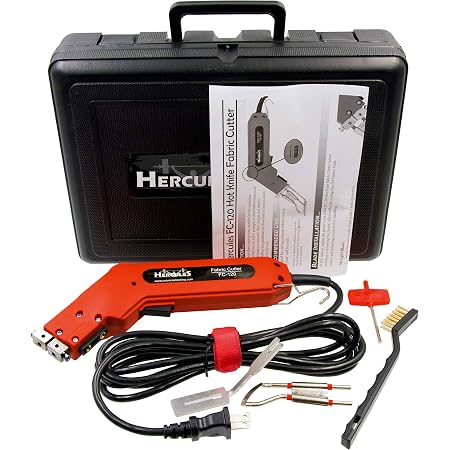 Amazon.com: Hercules 120-Watt Hot Knife Fabric Cutter and Heat Sealer ...