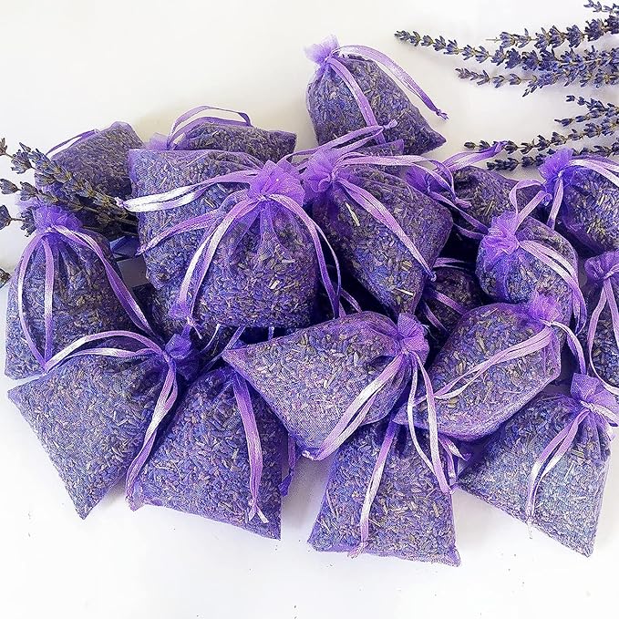 Amazon.com: Cedar Space Lavender Sachet bags for drawers and closets,16 ...