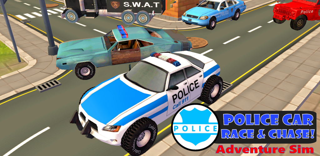 Police Car Race & Chase FREE Cop Adventure Sim 3D-Amazonアプリストアのアプリ