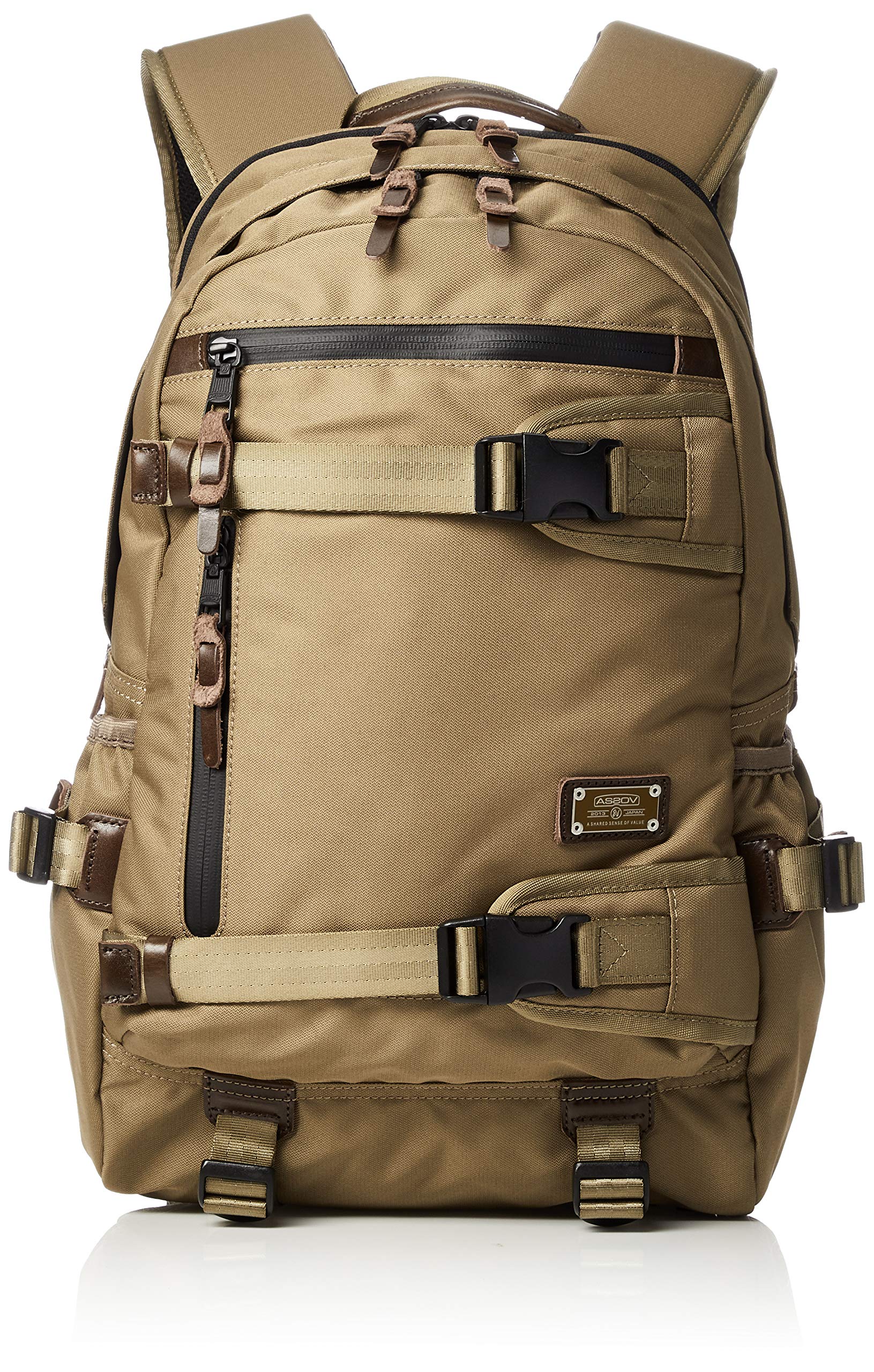 Amazon.co.jp: [アッソブ]リュック 061407 CORDURA DOBBY 305D カーキ