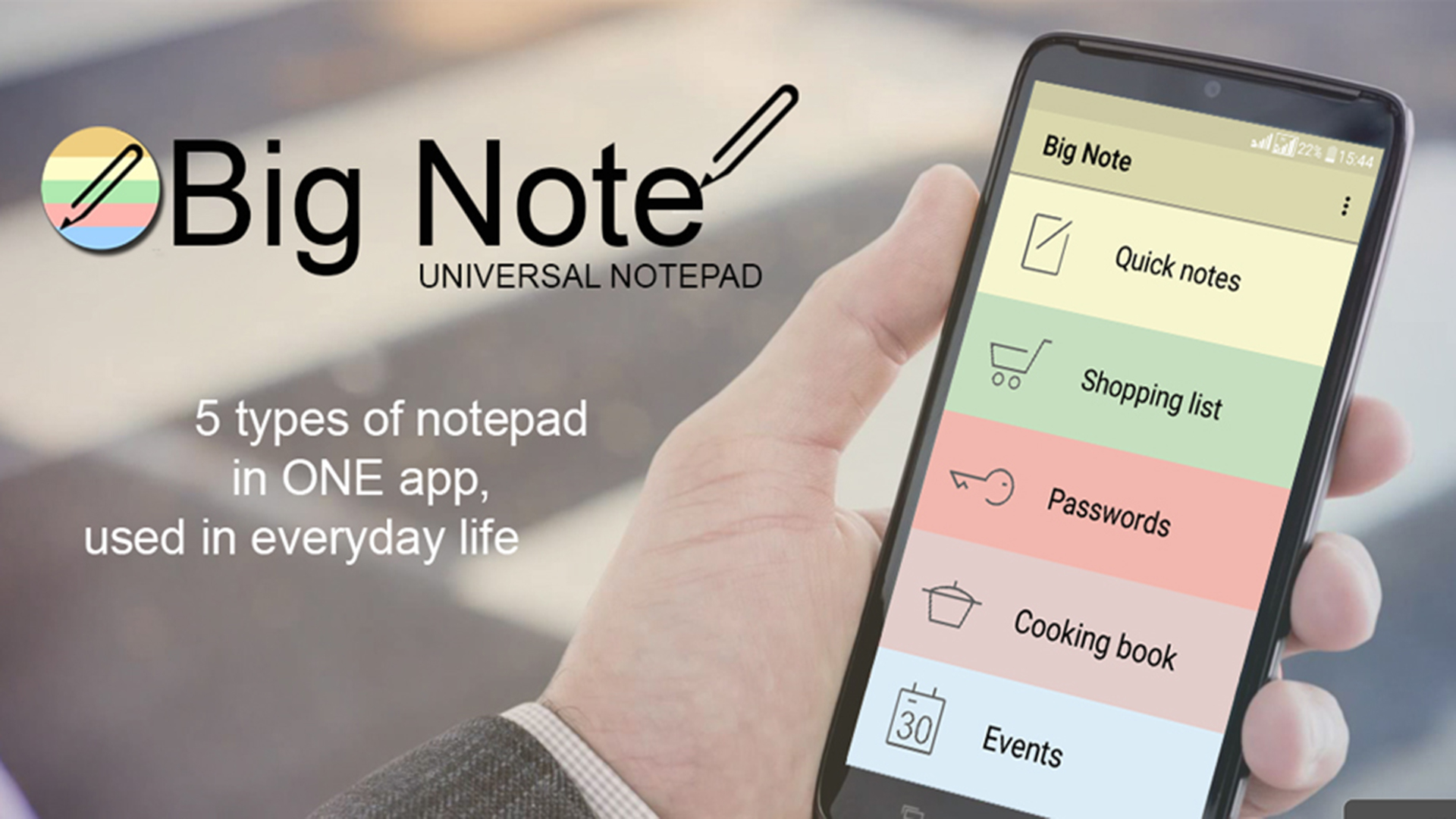 Big Note Free - Notepad / database - App on Amazon Appstore
