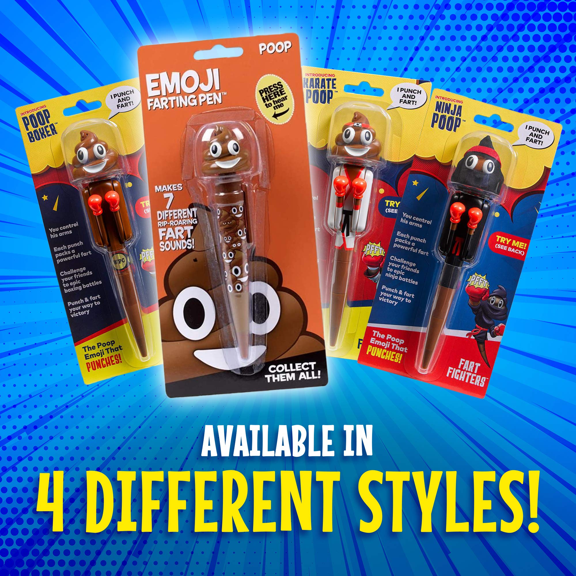 Snapklik.com : Farting Poop Pen Makes 7 Funny Fart Sounds - Perfect ...