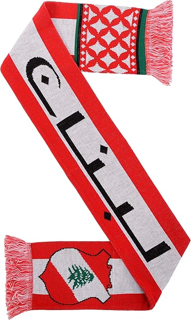Amazon.com: Lebanon Knit Scarf : Sports & Outdoors