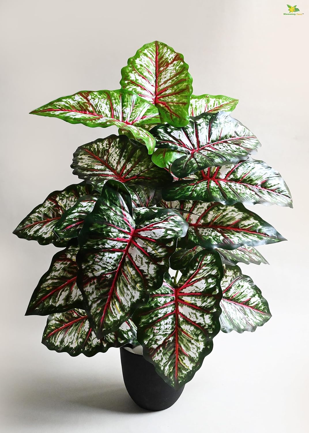 Buy Blooming Floret Polyester Artificial Plant Tropical Caladium 78.7 ...