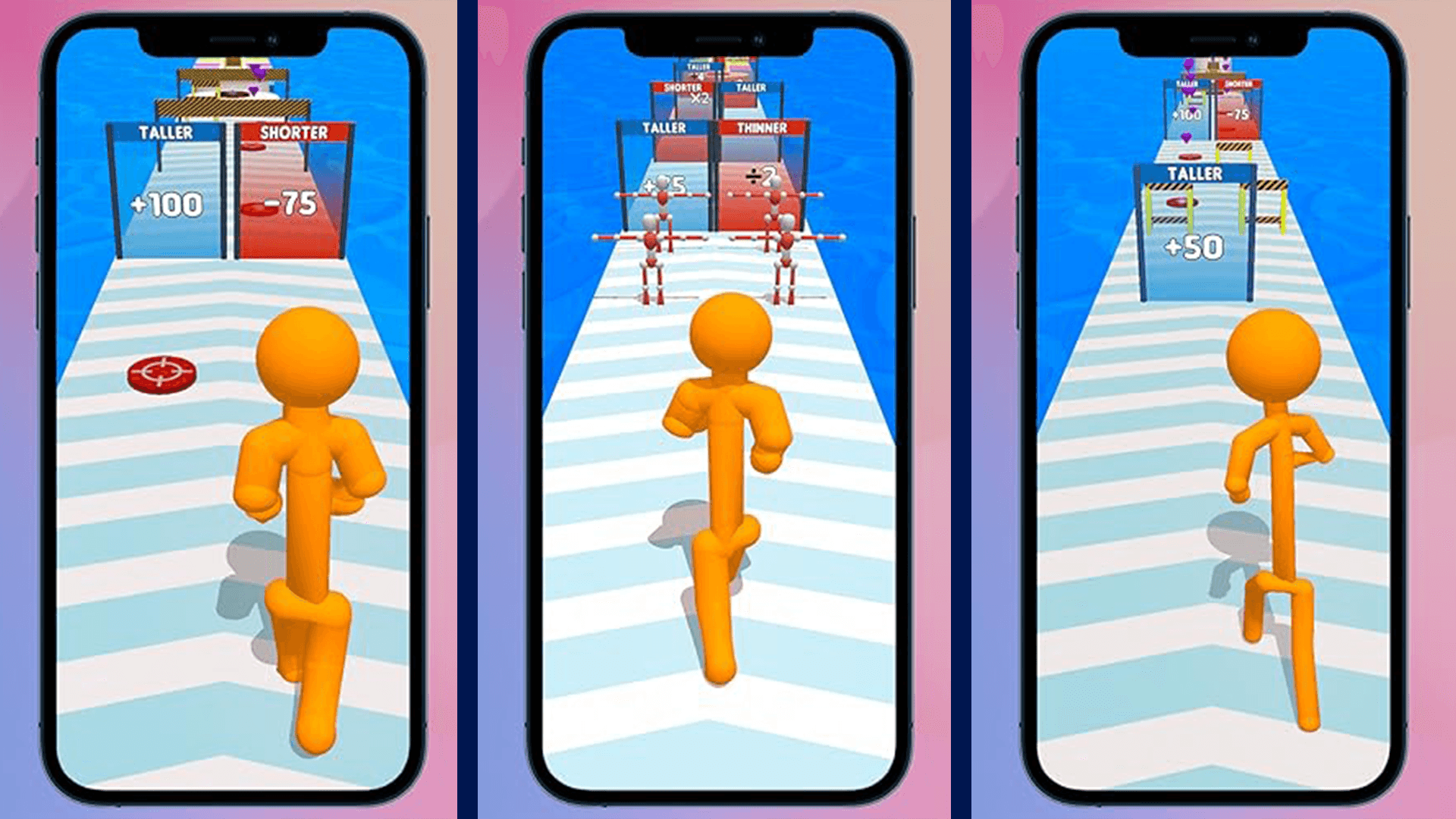 Tall Man Rush 3D Growth Race Challenge: Stickman Run Taller Blob Runner ...