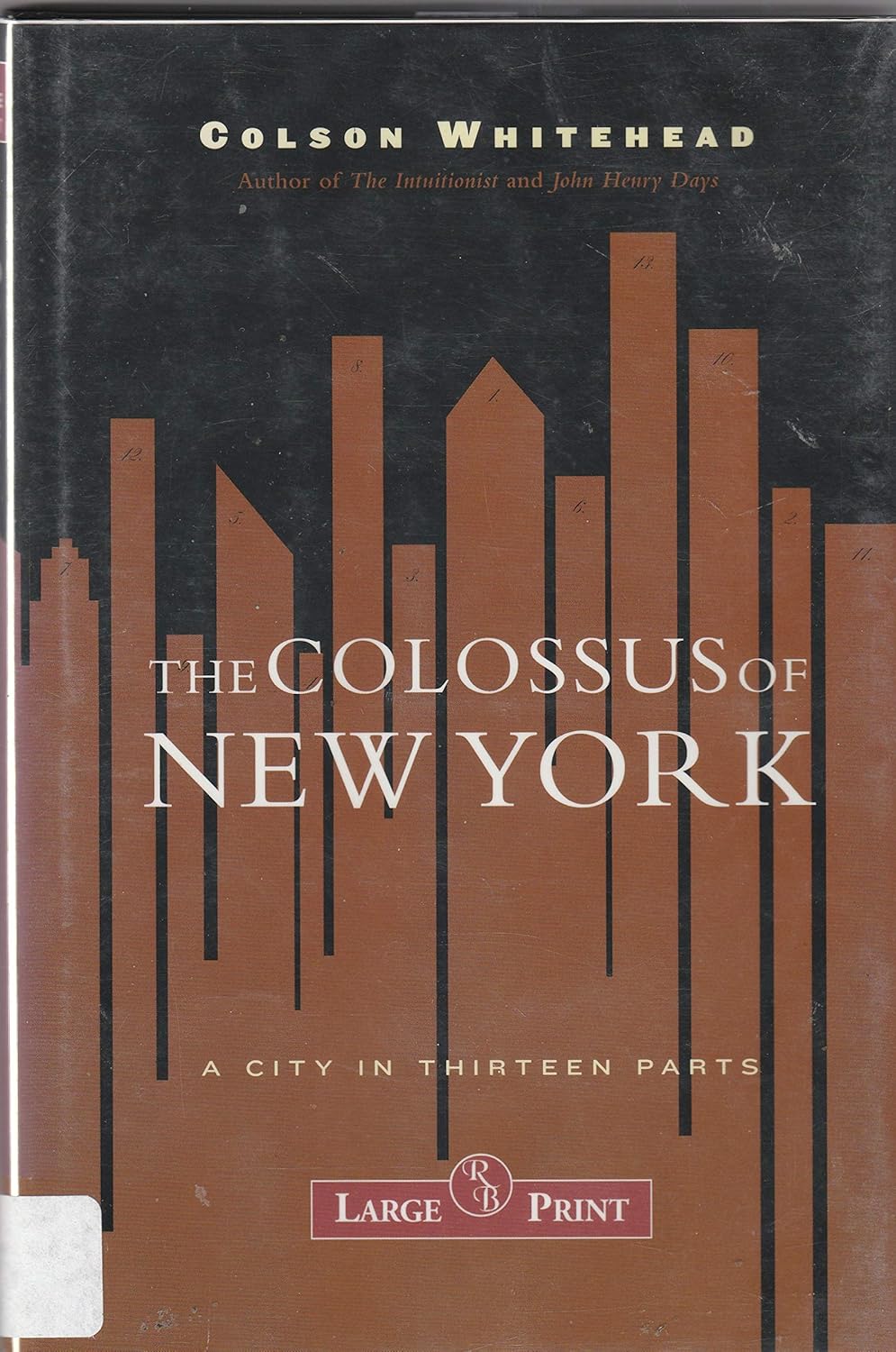 The Colossus of New York: Colson Whitehead: 9781402565359: Amazon.com ...