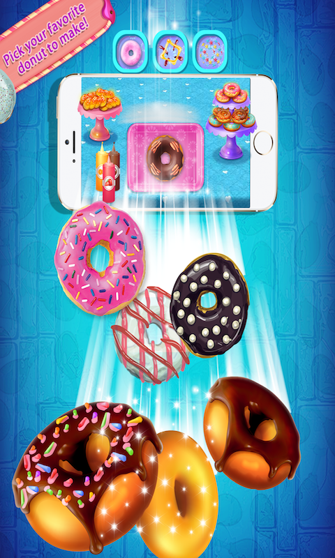 Sweet Donut Maker Salon & Decoration - Kids Cooking Games FREE - App on ...
