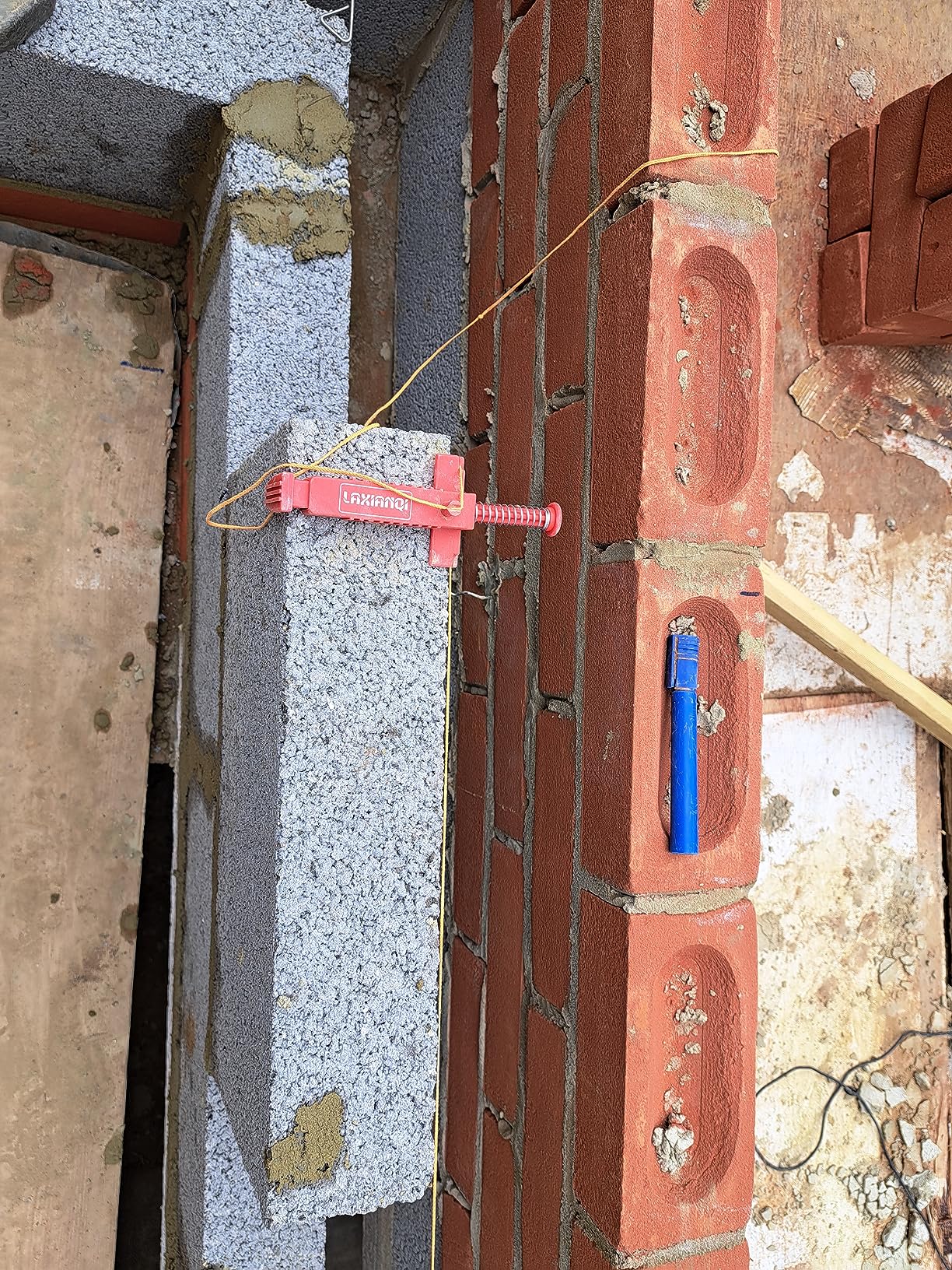 Deepocean 2Pcs Brick Liner Runner Wire Drawer Bricklaying Tool Fixer ...