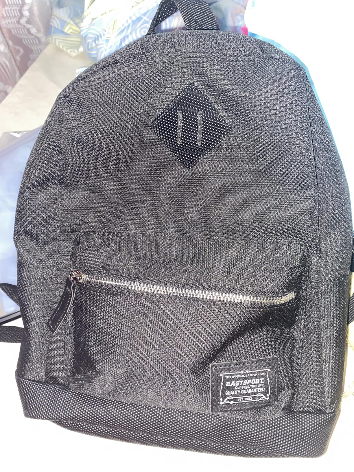 Amazon.com | Eastsport Limited Compact Mini Backpack - Black | Casual ...