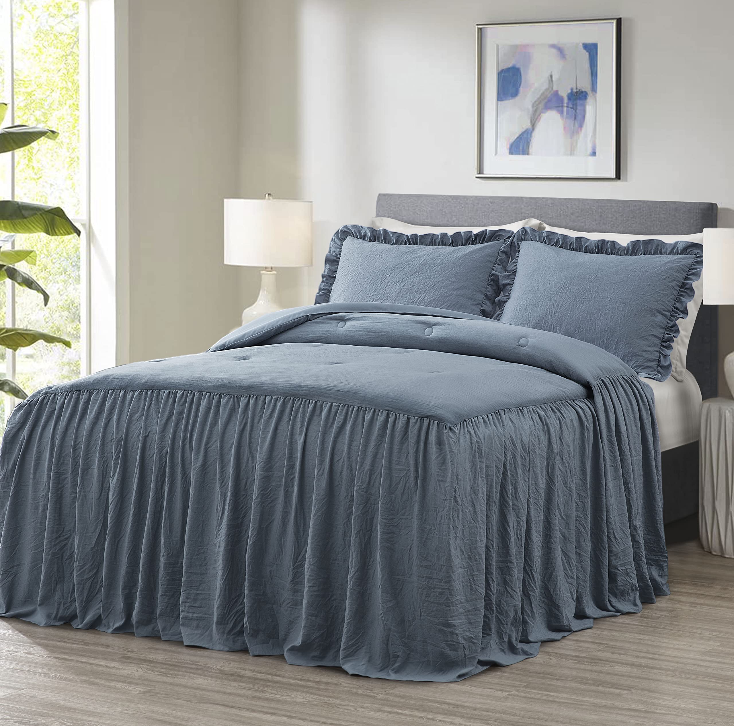Dusty Blue Bedding Country French 25 Modern Country Bedrooms With