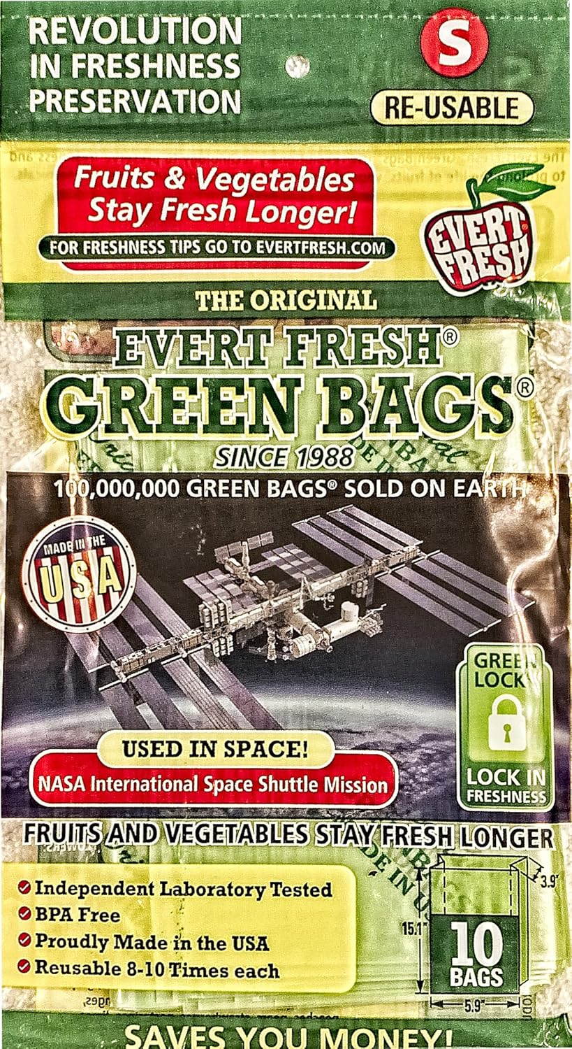 Amazon.com: EVER FRESH Green Bag Small, 10 CT