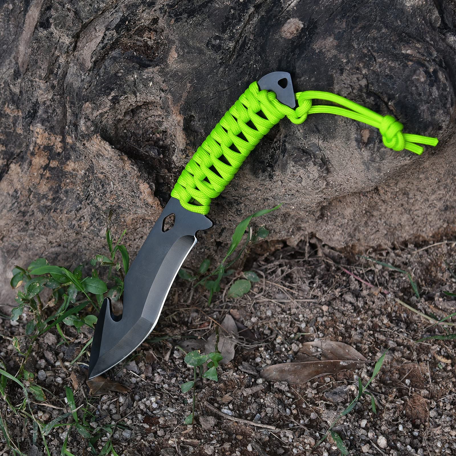 Buy Extremus Bushcraft Survival Hunting Camping Knife with Gut Hook ...
