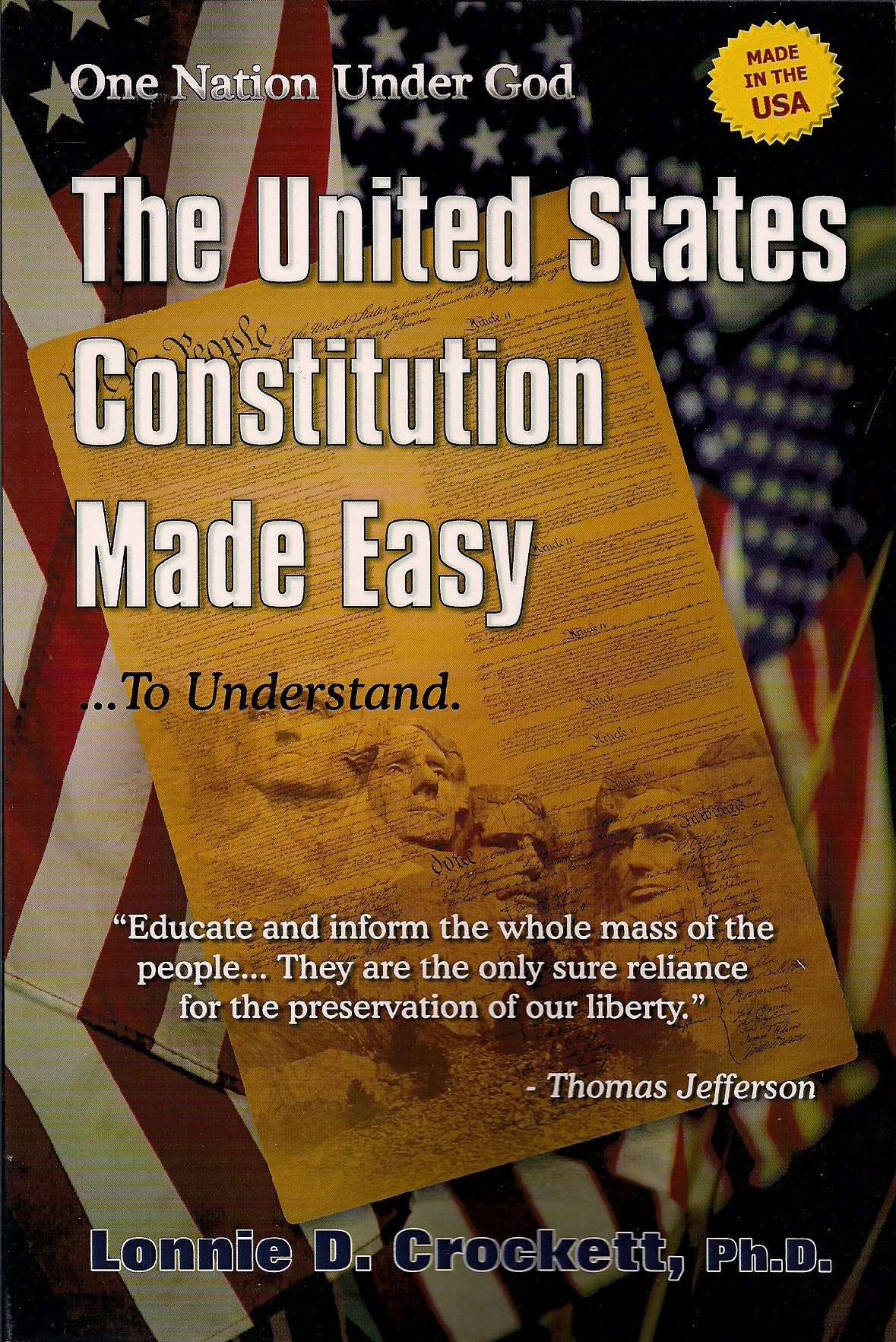 United States Constitution Made Easy: ...to Understand: Crockett ...