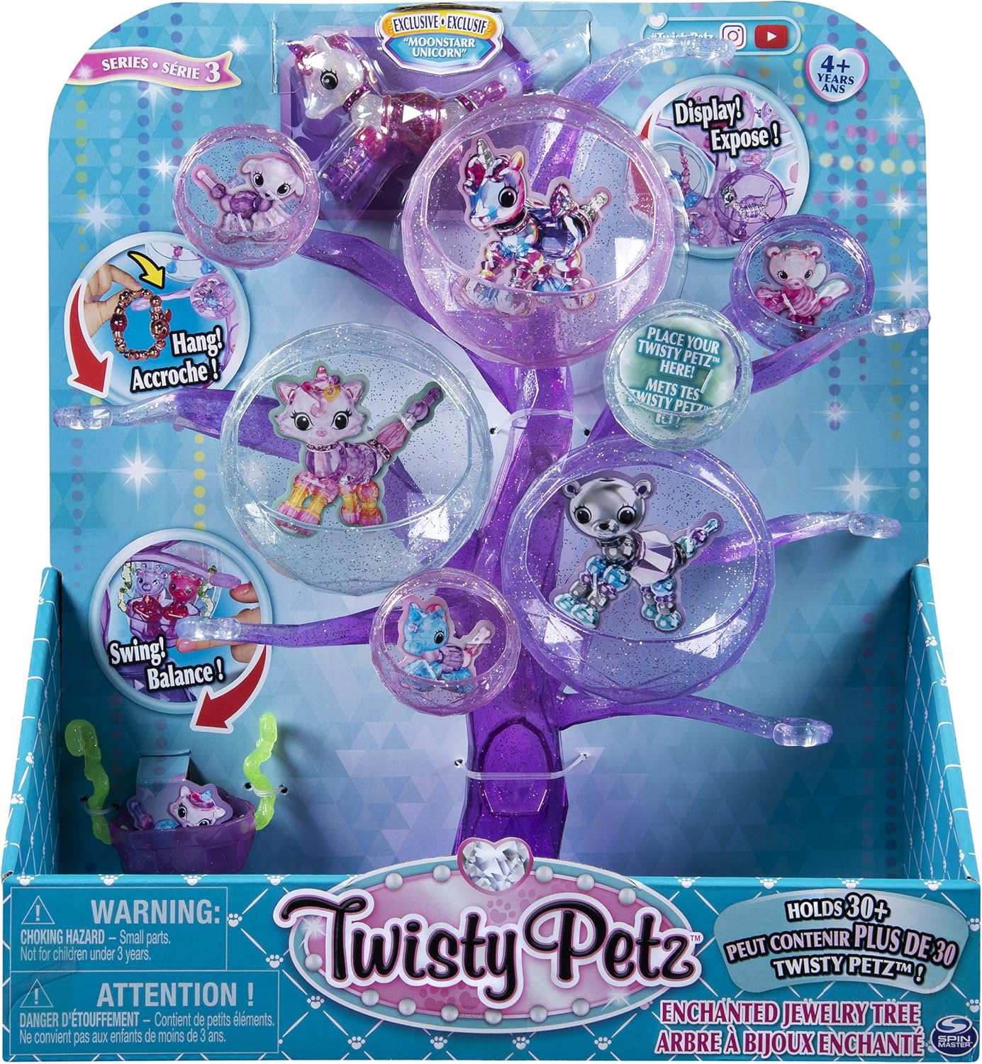 Amazon.com: Twisty Petz, Series 3, Enchanted Jewelry Tree with ...