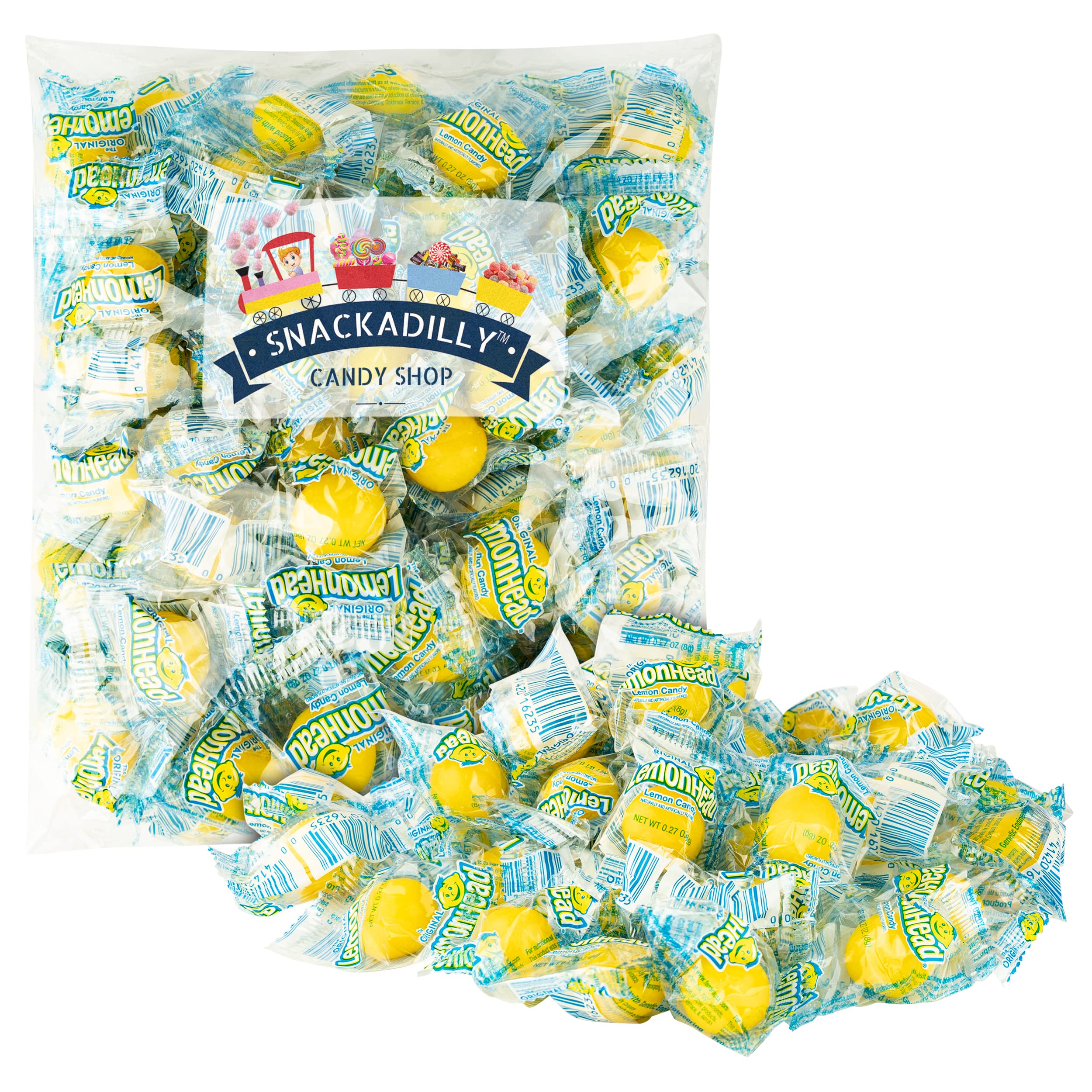 Amazon.com : Lemon Heads 1.5 Lb Bag Of Delicious Sour Lemon Candy ...