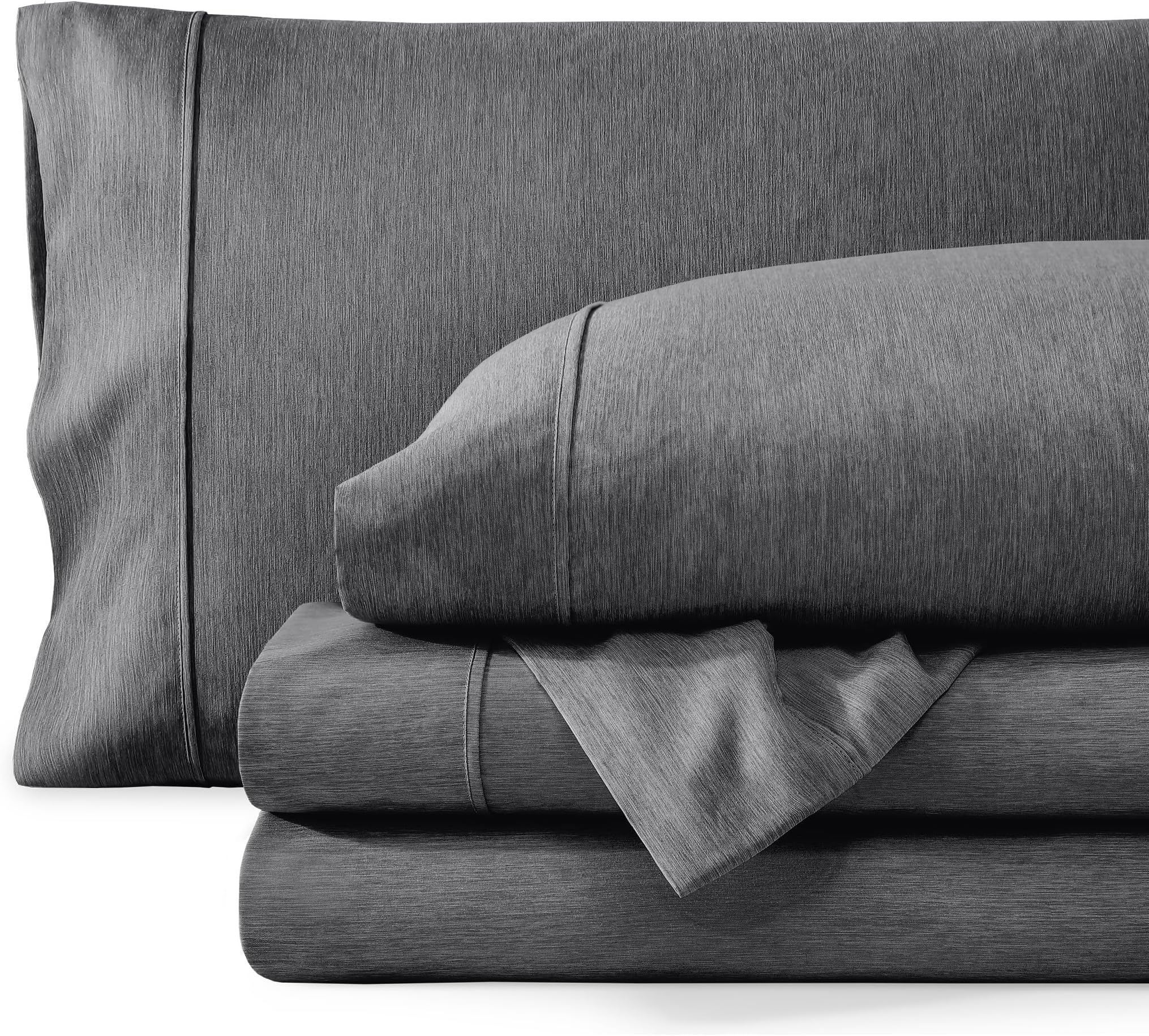 Amazon.com: Bare Home Split California King Sheet Set - 1800 Ultra-Soft ...